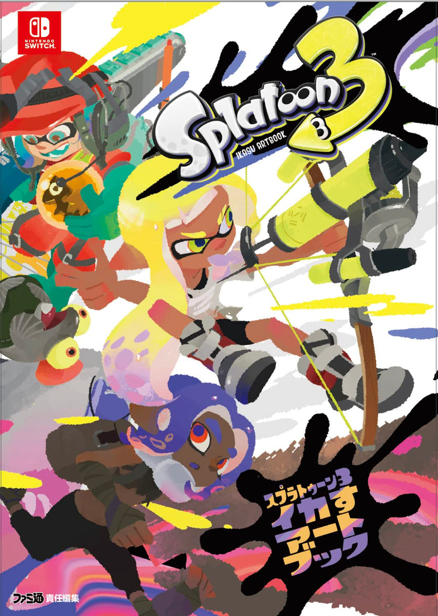 SPLATOON 3 SQUID ART BOOK – LabyrinthBooks