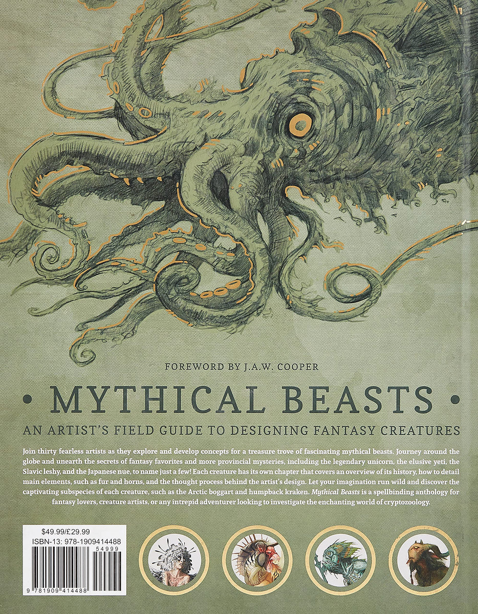 MYTHICAL BEASTS AN ARTIST'S FIELD GUIDE TO DESIGNING FANTASY CREATURES ...